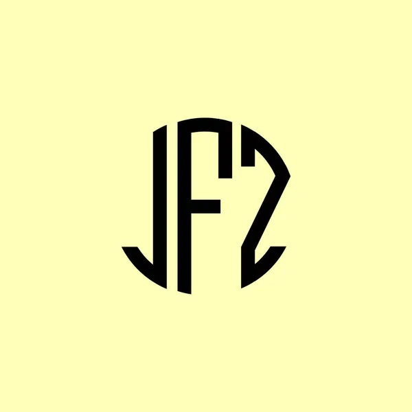 Jf logo design imágenes de stock de arte vectorial | Depositphotos