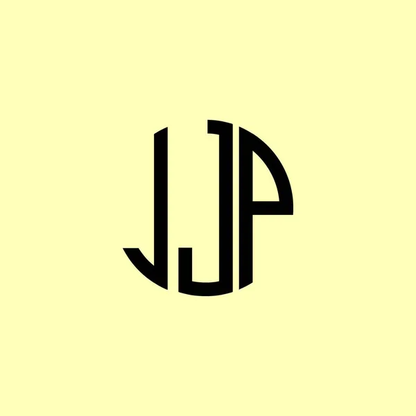 Jp letters logo imágenes de stock de arte vectorial | Depositphotos