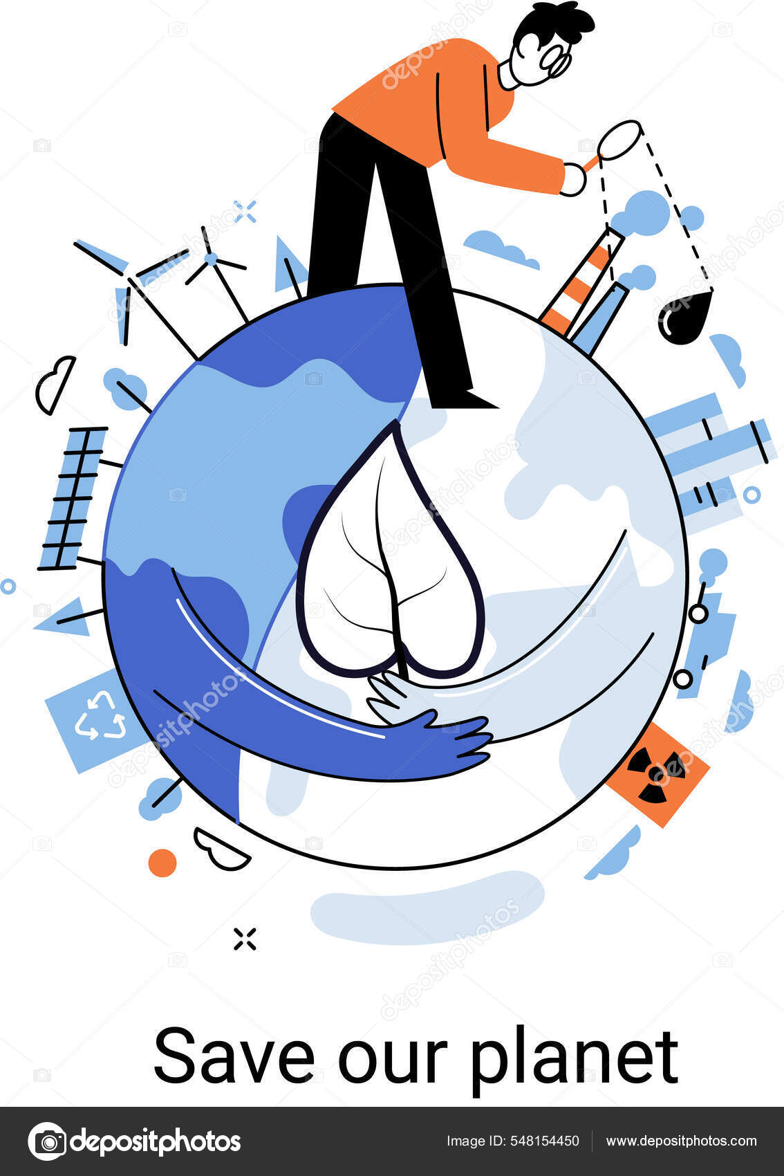 Change climate. Nature biodiversity mother earth. Metaphor of climate ...