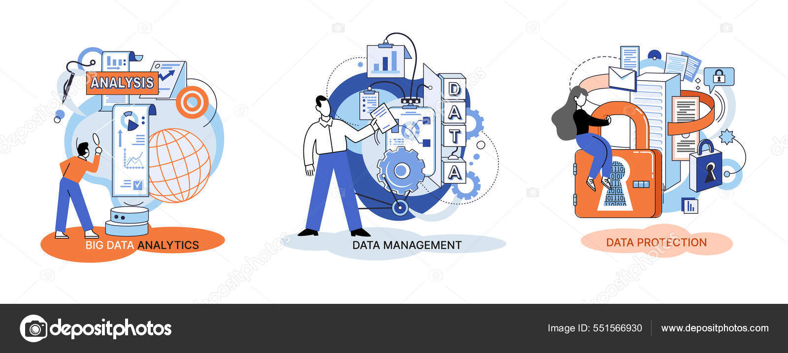 Big data analytics platform, data management and protection creative ...