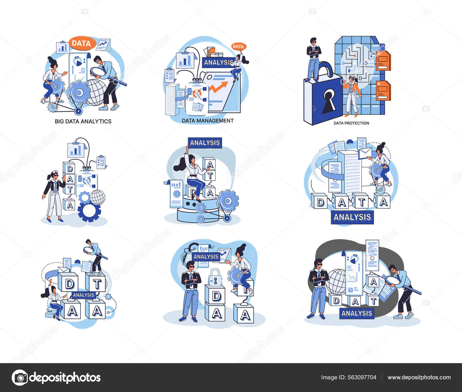 Big data analytics platform, data management and protection creative ...