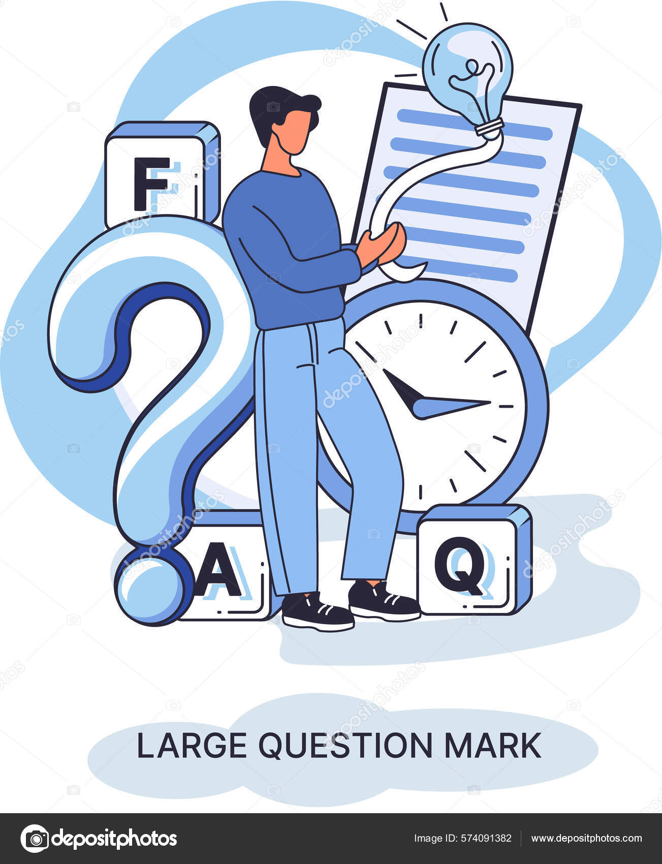 Tangga Tanda Metafora Pertanyaan Konsep Masalah Dan Solusi Tanda Tanya ...