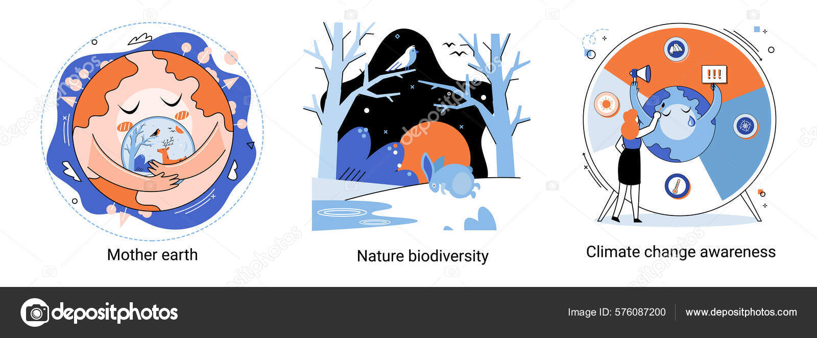 Change Climate Awareness Saving Planet World Environment Day Global ...