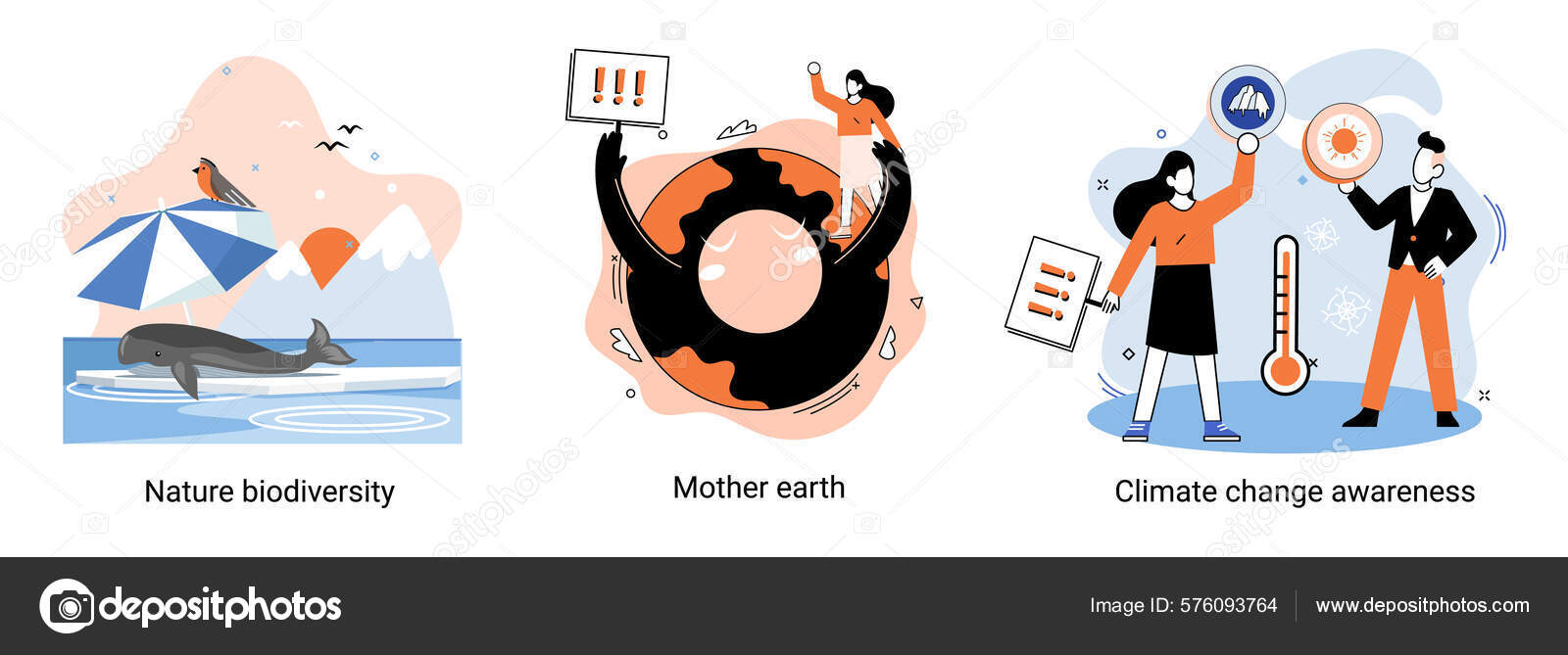 Change Climate Awareness Saving Planet World Environment Day Global ...