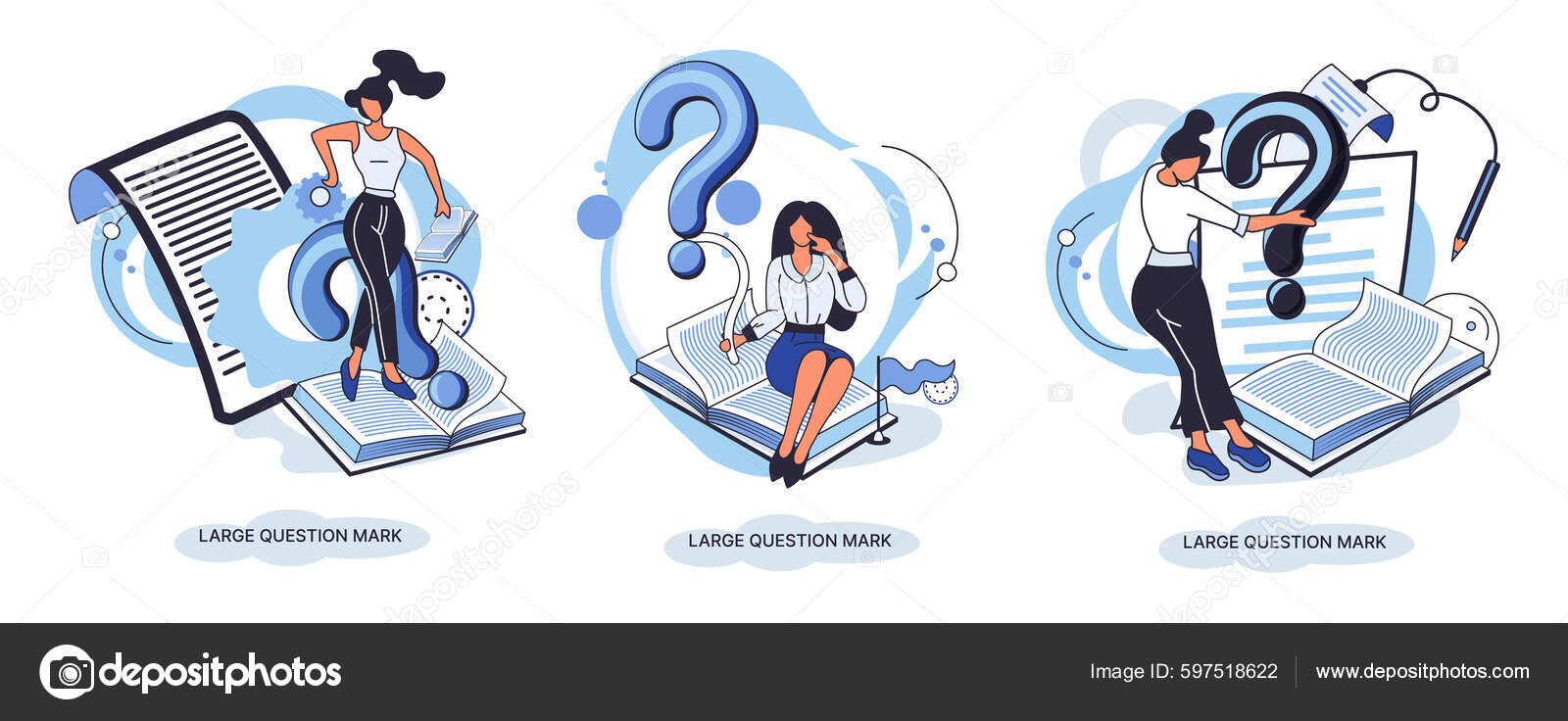 Tangga Tanda Metafora Pertanyaan Konsep Masalah Dan Solusi Tanda Tanya ...