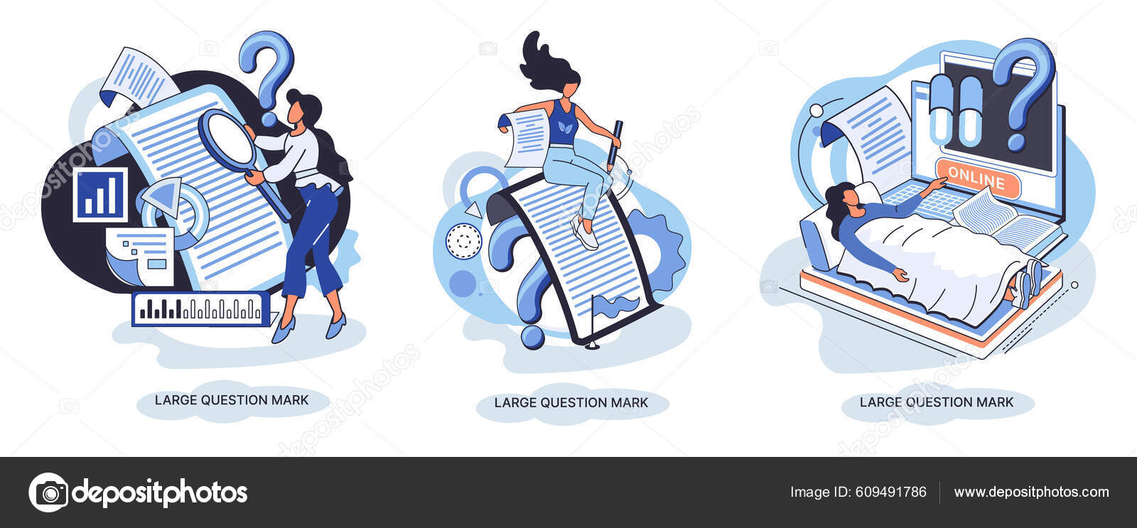 Tangga Tanda Metafora Pertanyaan Konsep Masalah Dan Solusi Tanda Tanya ...