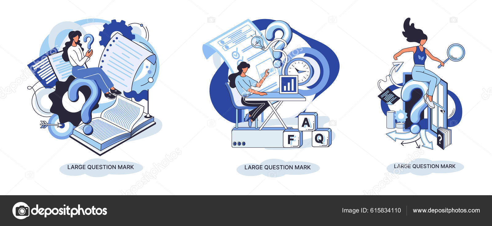 Tangga Tanda Metafora Pertanyaan Konsep Masalah Dan Solusi Tanda Tanya ...