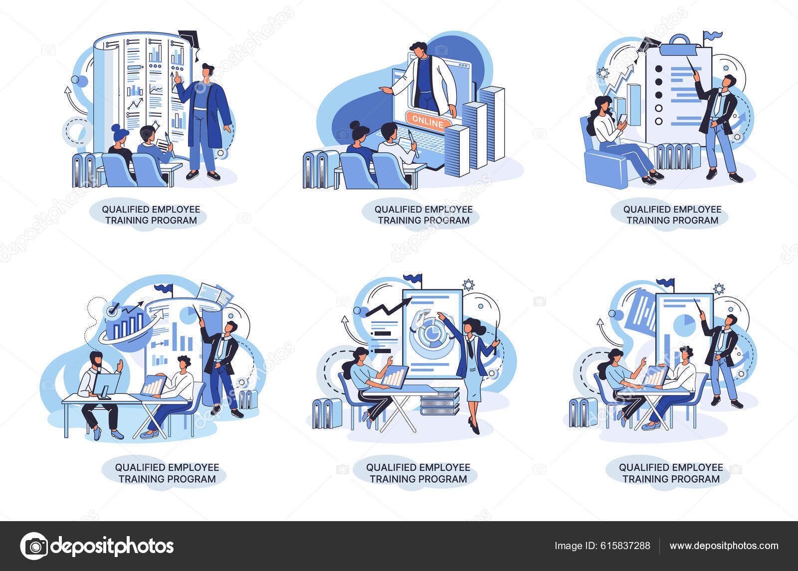 Qualified Employee Training Program Refresher Course Metaphor Help ...