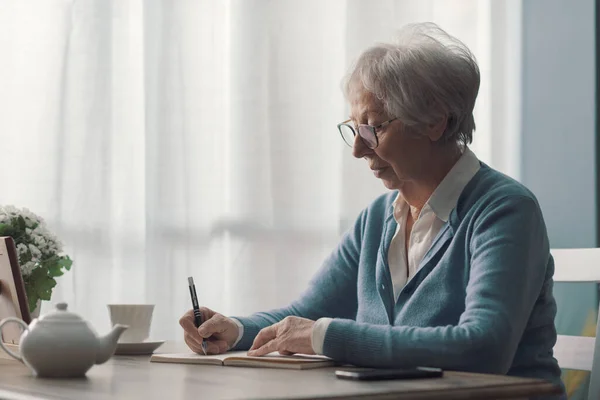 Grandmother writing Stock Photos, Royalty Free Grandmother writing ...