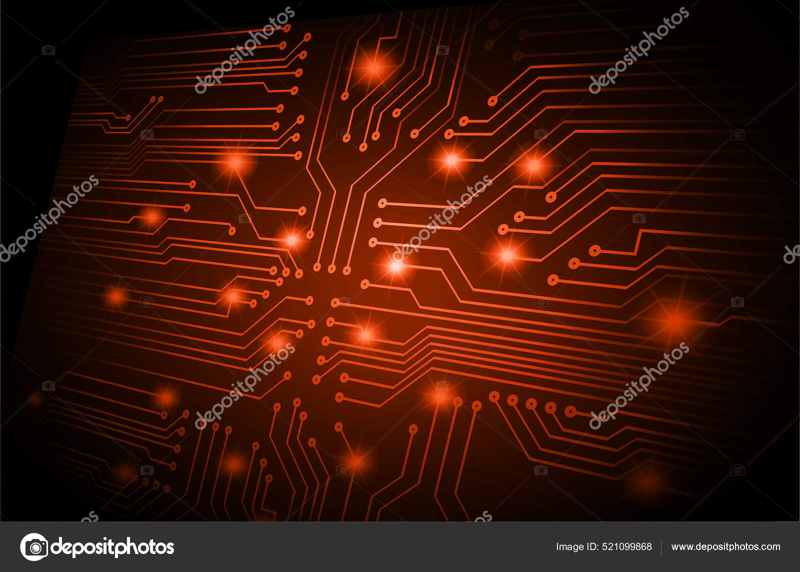 Fondo Pantalla Futurista Abstracto Fondo Digital Vector de stock por ...