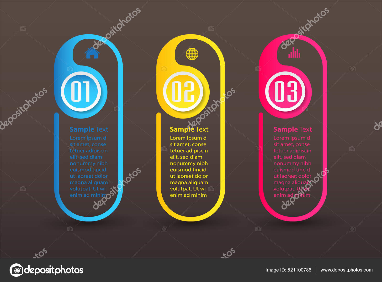 Modern Text Box Template Banner Infographics Stock Vector by ©titima157 ...