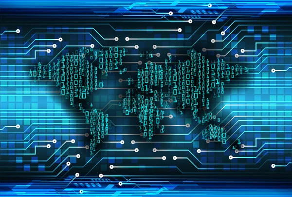 Mapa Del Mundo Con Fondo Código Vector de stock #482750426 de ...