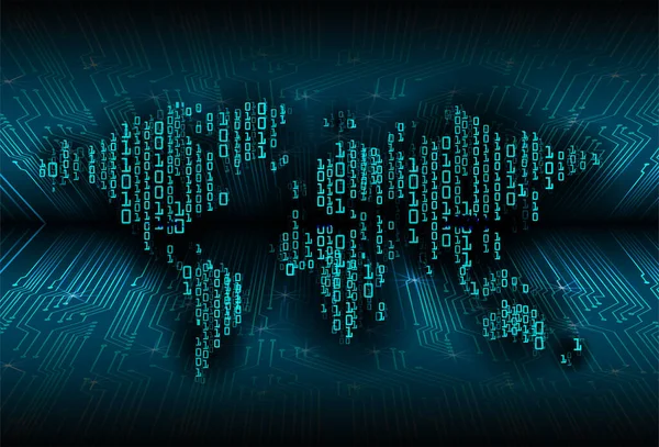 Abstract Background Binary Code Map Stock Vector by ©titima157@gmail ...