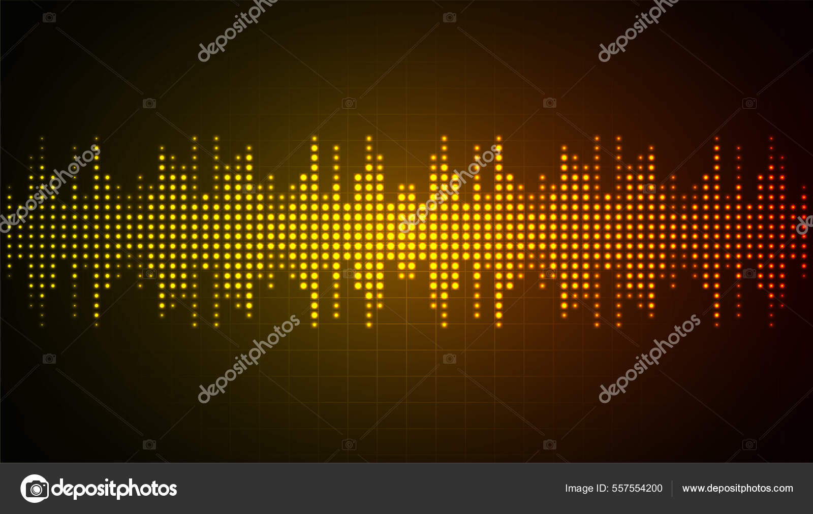 Sound Waves Oscillating Dark Light Abstract Futuristic Wallpaper ...