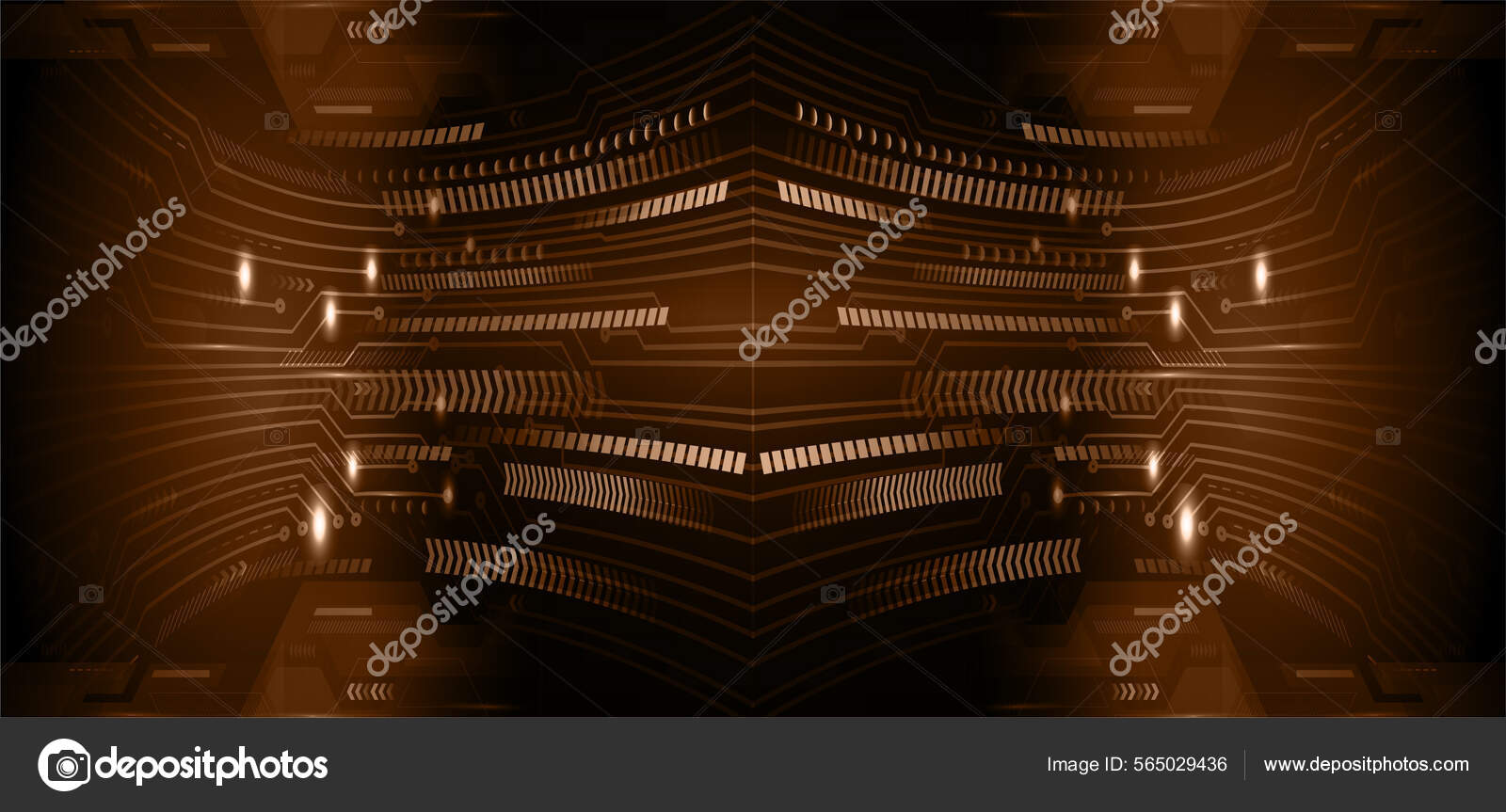 Rendering Futuristic Sci Background Stock Vector Image by ©titima157 ...