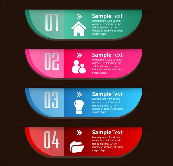 Modern Text Box Template Banner Infographics Stock Vector by ©titima157 ...