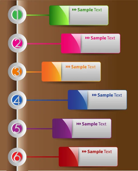 Modern Text Box Templates Banner Infographics Stock Vector by ...