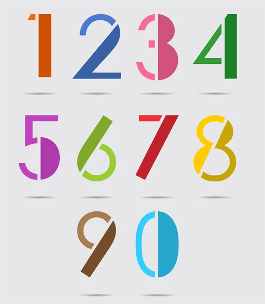 Numbers Set Vector Illustration Stock Vector by ©titima157@gmail.com ... Numbers Set Vector Illustration Stock Vector by ©titima157@gmail.com ...