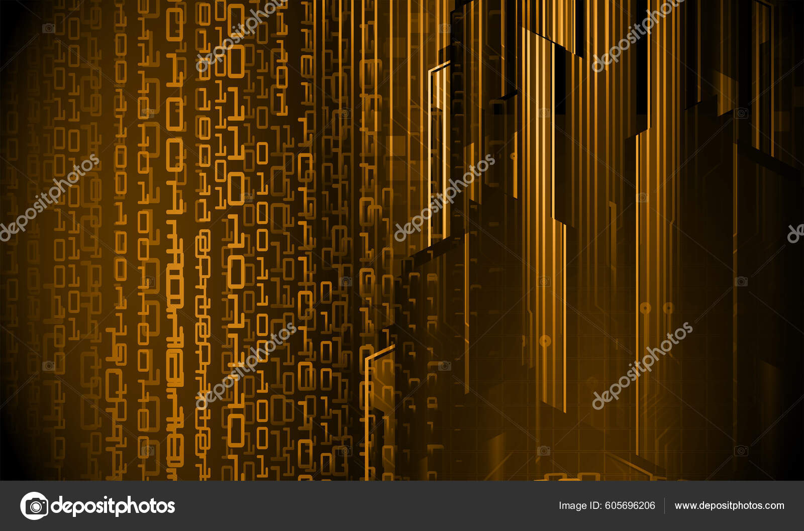 Abstract Technology Background Vector Illustration Cyber Security ...
