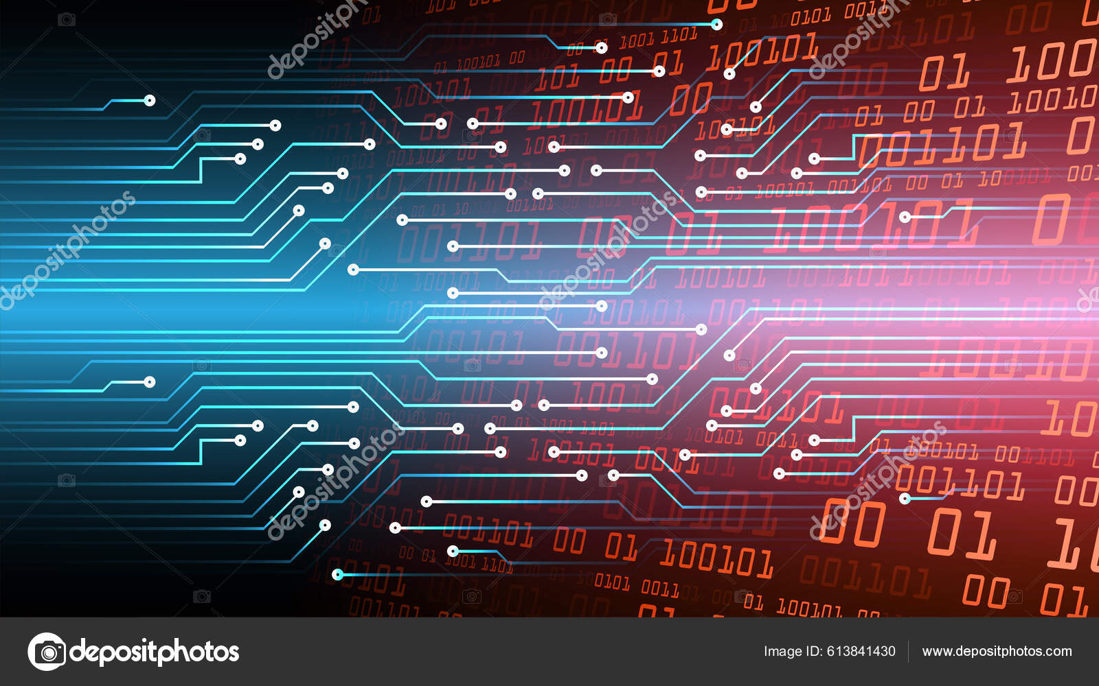 Abstract Technology Background Vector Illustration Cyber Security ...