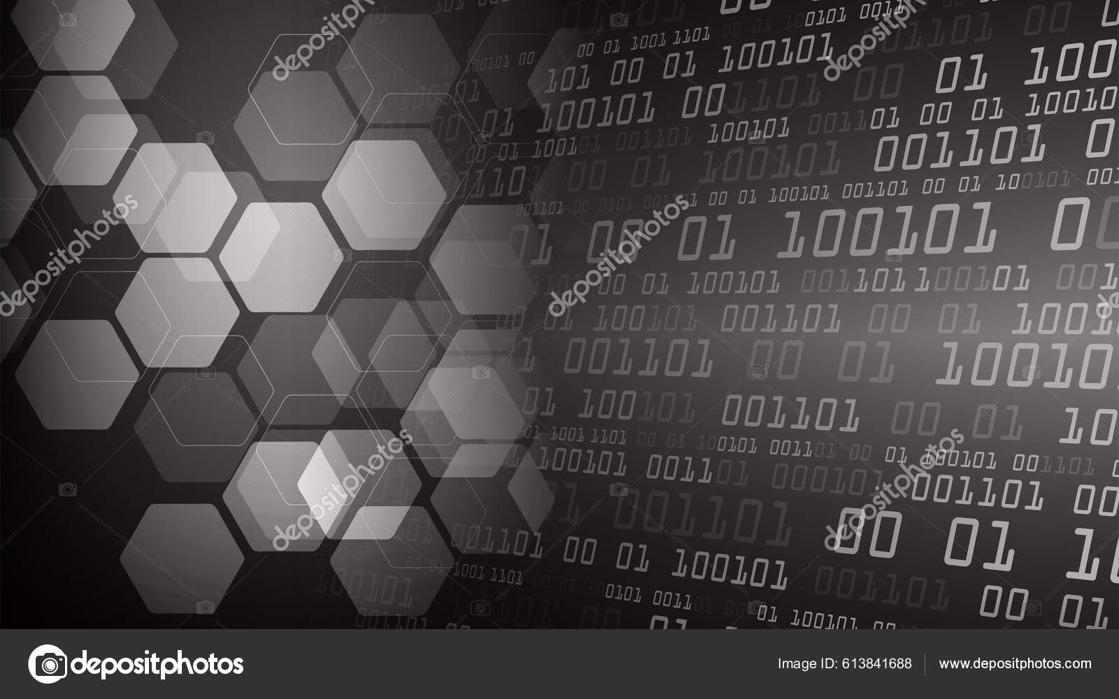 Abstract Technology Background Vector Illustration Cyber Security ...
