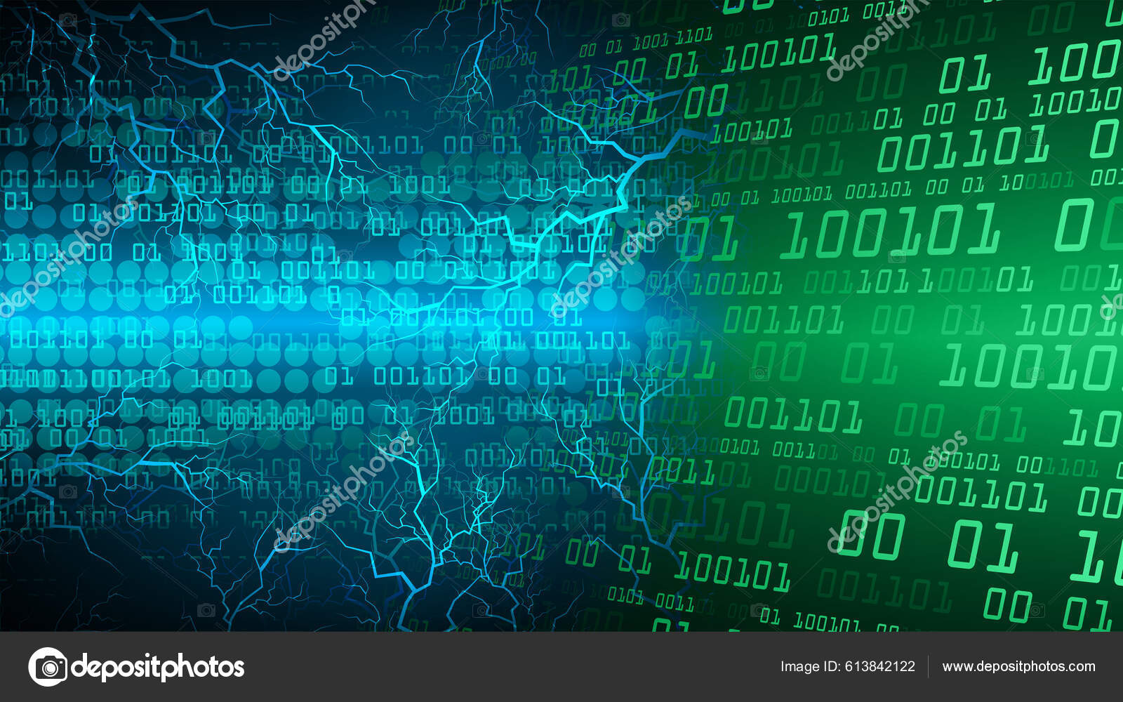 Abstract Technology Background Vector Illustration Cyber Security ...