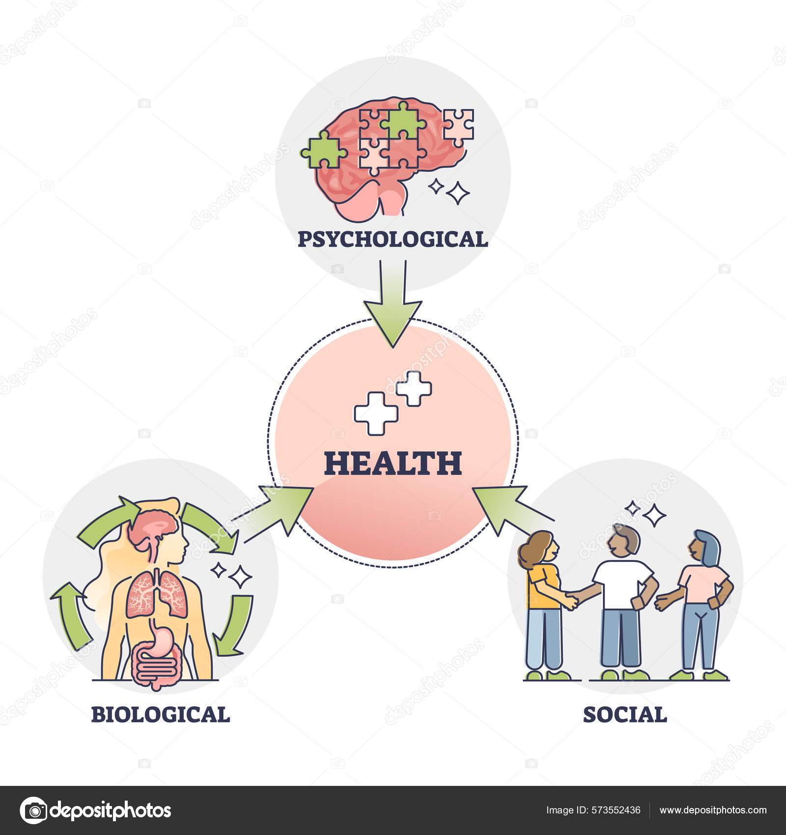 Health psychology with biological and social process factors outline ...