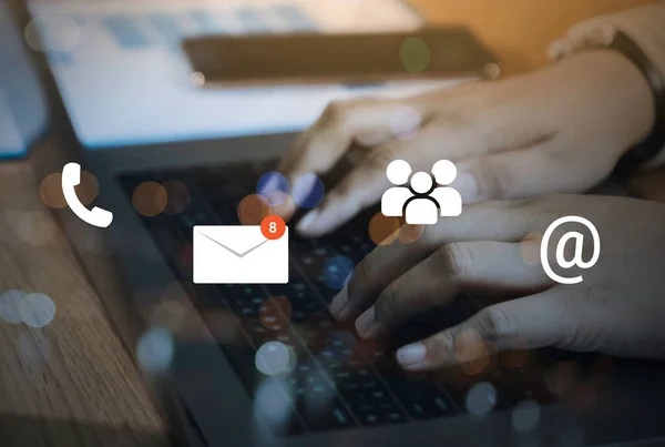 Contact us or Customer support hotline people connect. Business people ...