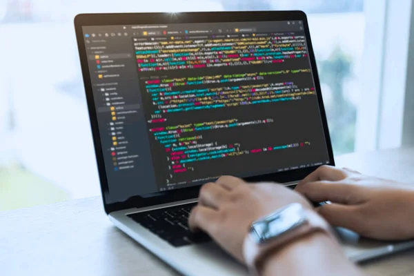 Laptop code Stock Photos, Royalty Free Laptop code Images | Depositphotos