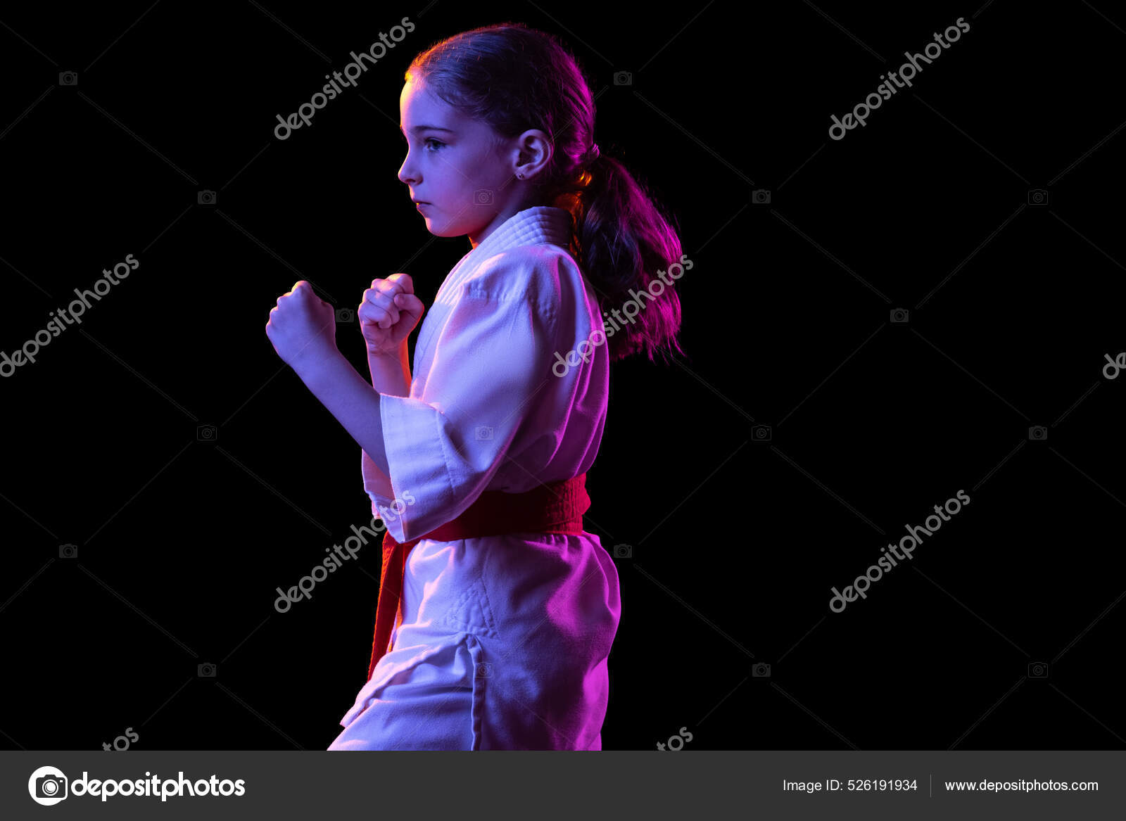 Karate Fighting Stance