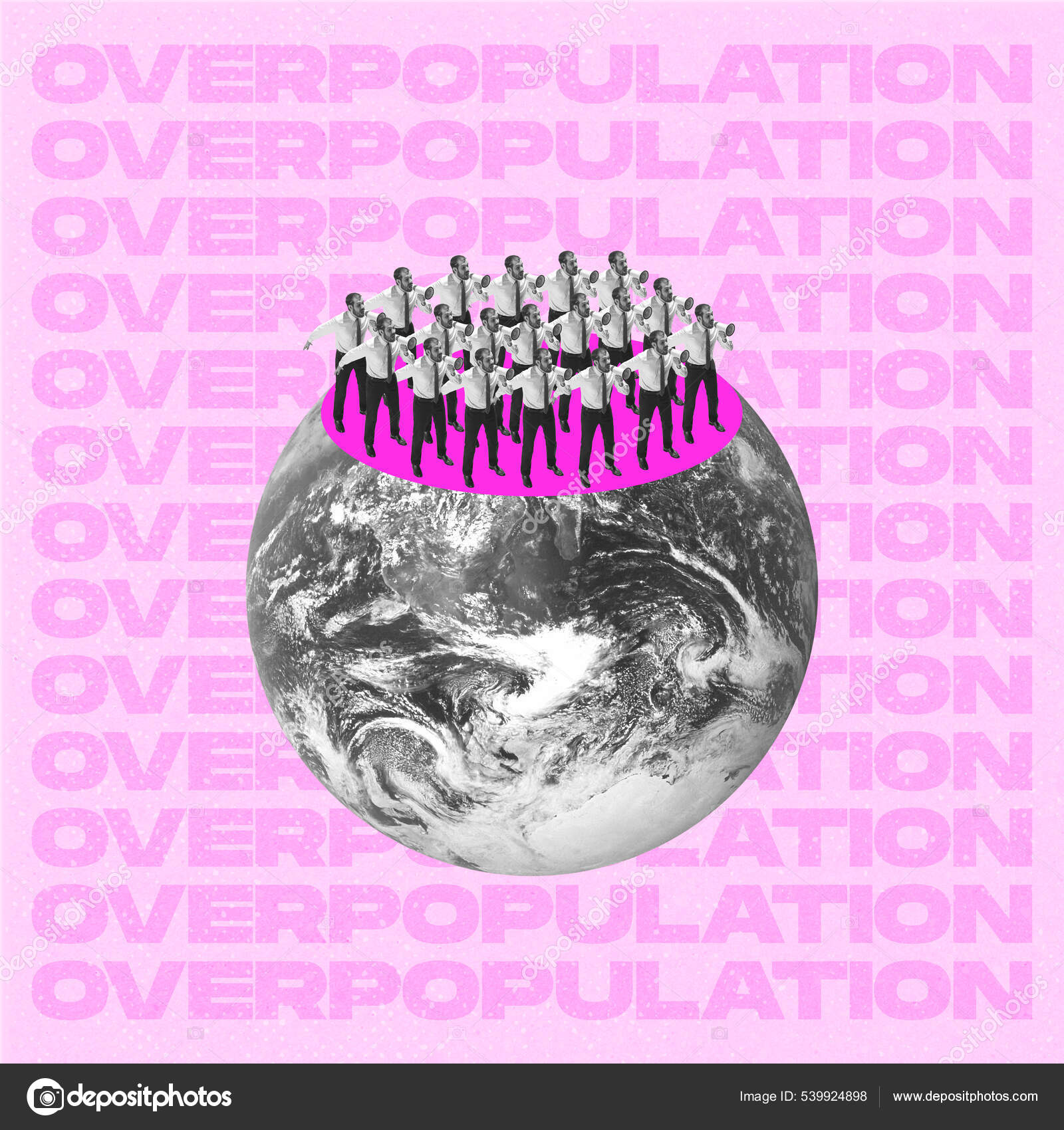 Poster Making About Overpopulation