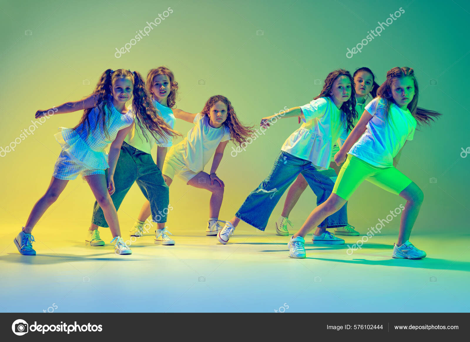 Children Dancing To Music