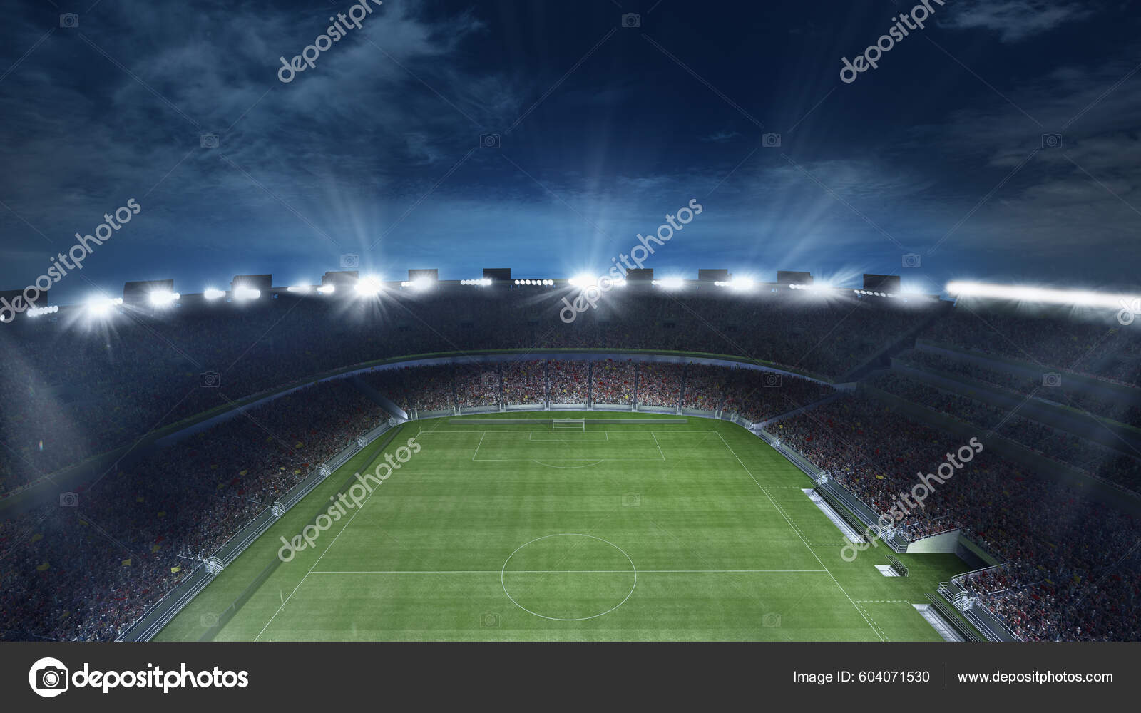 Empty Football Stands