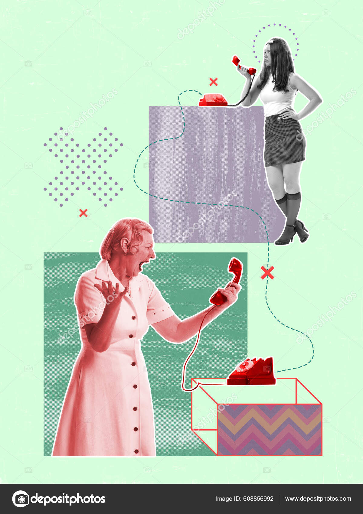 Conflict Generations Confrontation Parents Children Contemporary Art ...