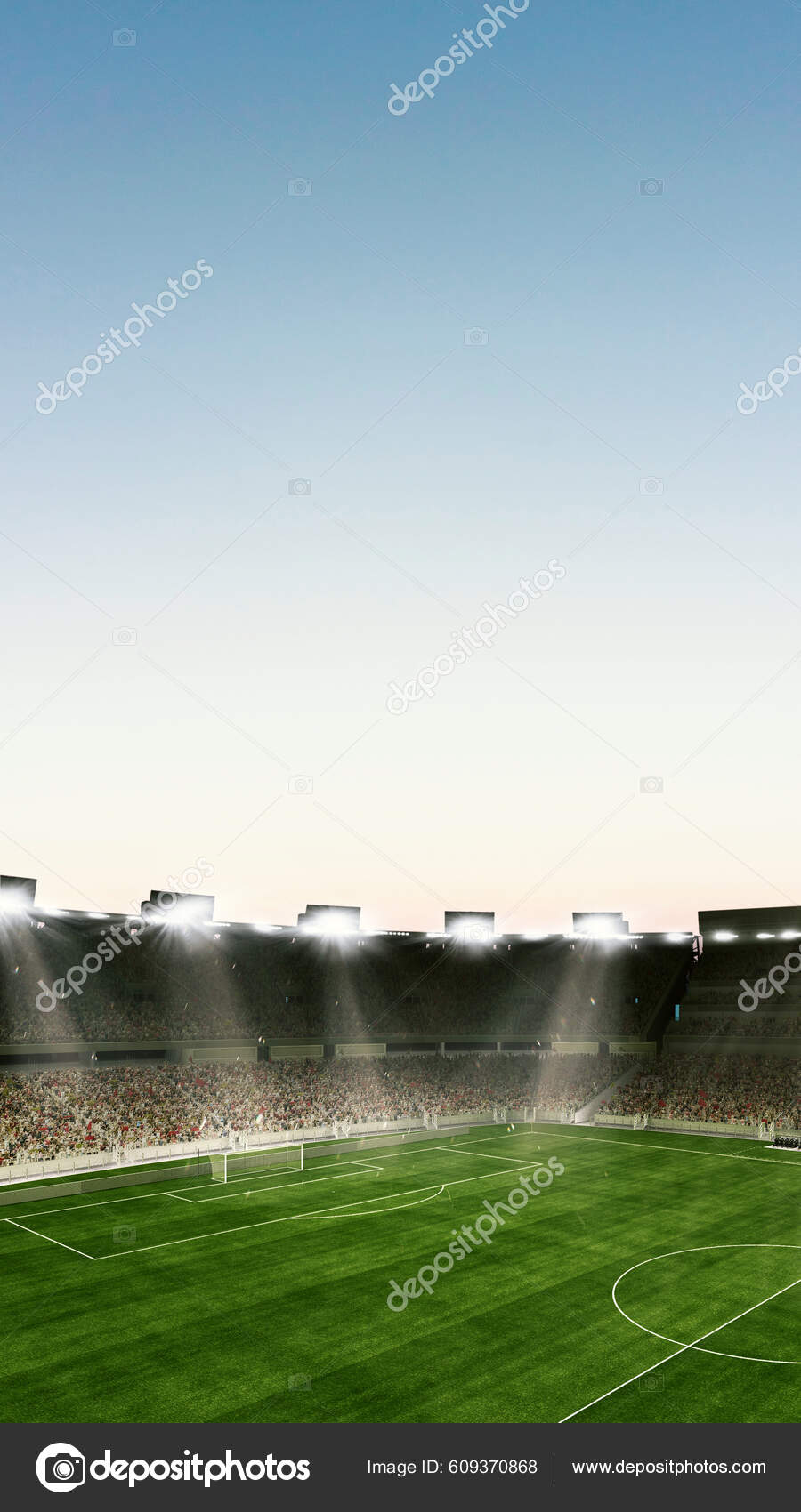 Football Field Background Vertical