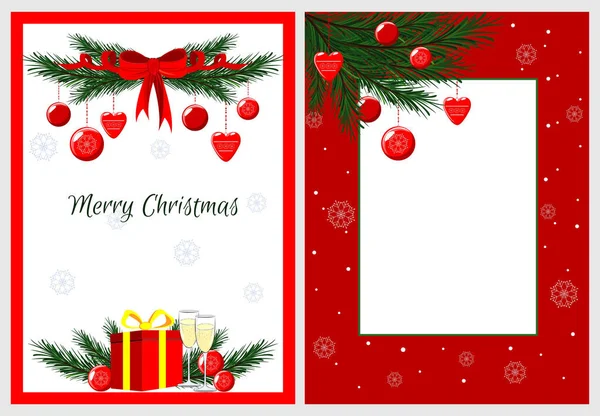 Christmas border card Stock Photos, Royalty Free Christmas border card ...