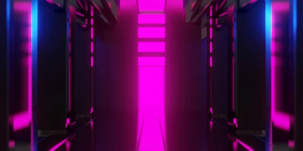 Rendering Illustration Gaming Background Abstract Cyberpunk Style Gamer ...