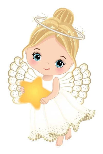 Angelitos bebes imágenes de stock de arte vectorial | Depositphotos