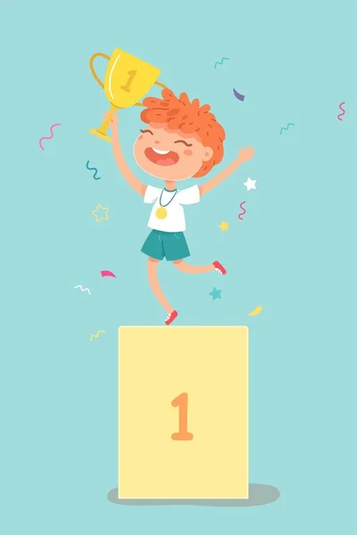 3,754 Child winner Stock Illustrations | Depositphotos