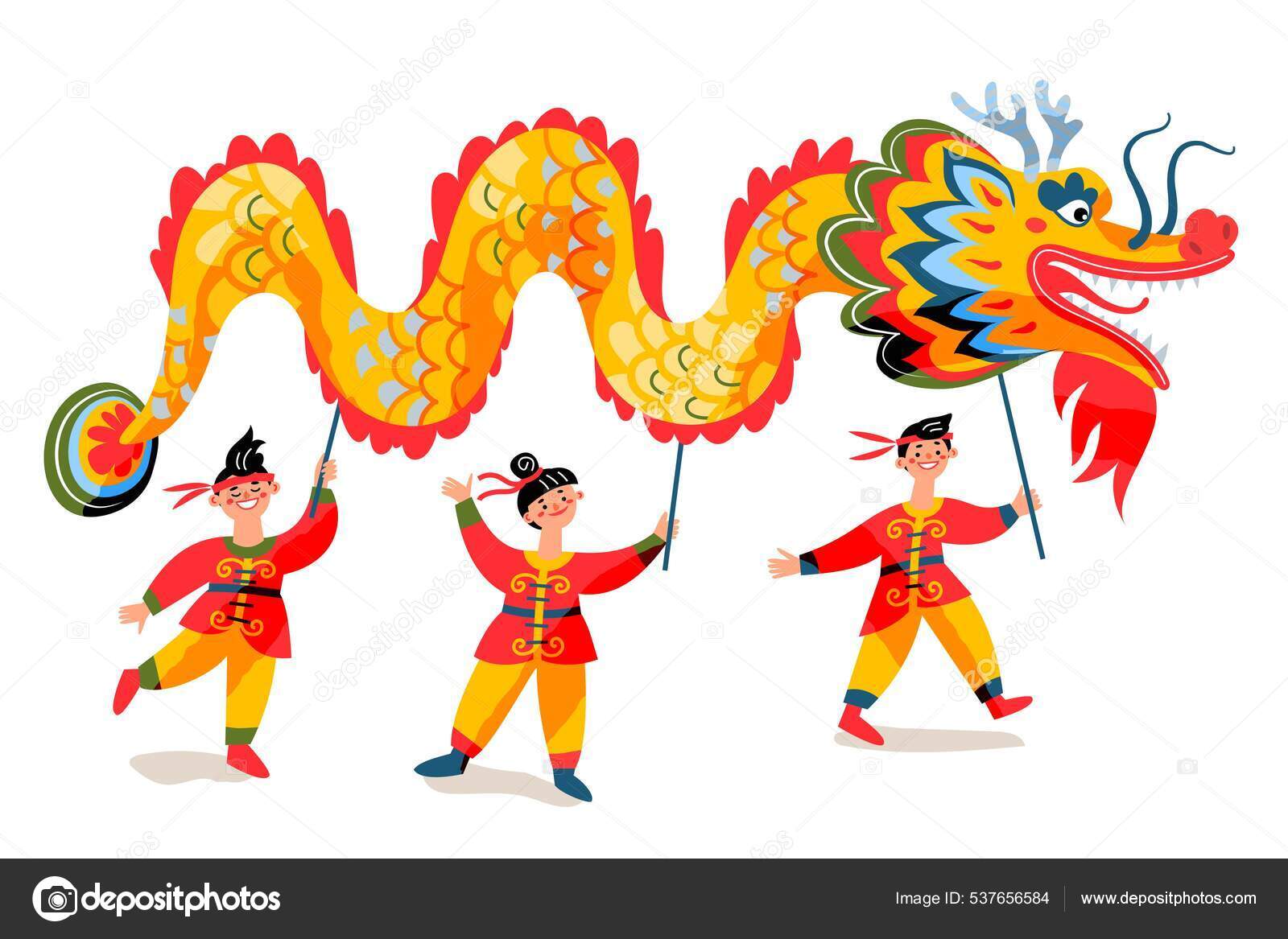 Chinese New Year Dragon Clip Art