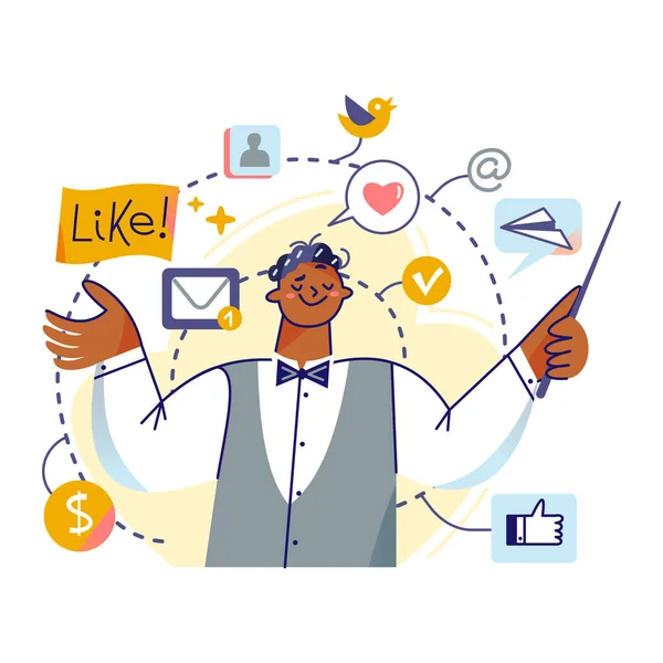 3,452 Management funny Stock Illustrations | Depositphotos