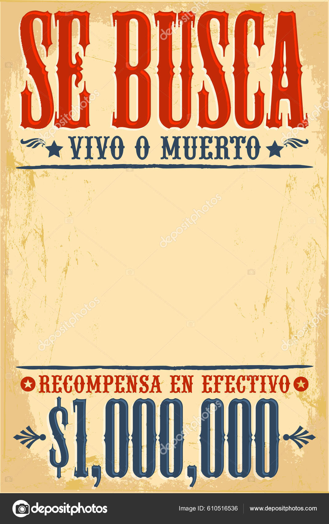 Busca Vivo Muerto Buscamos Póster Vivo Muerto Plantilla Texto Español ...