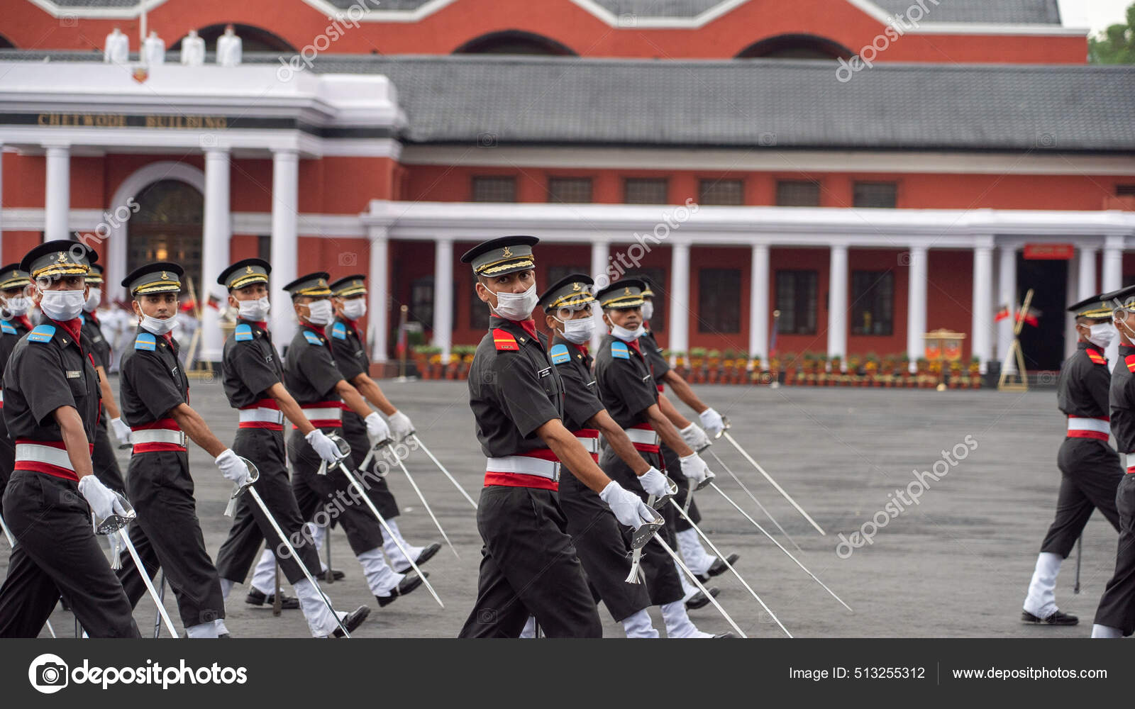 Indian military Academy IMA passing out parade 2021. — Stock Editorial ...