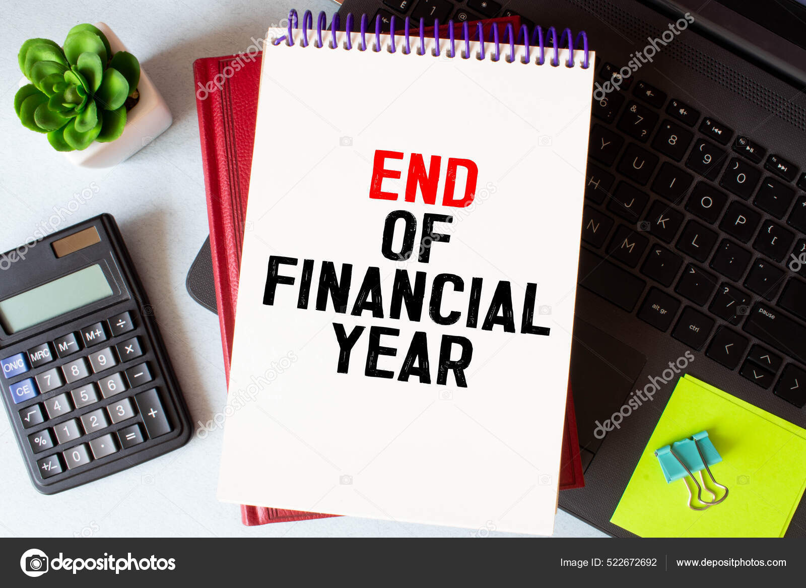 Text Sign Showing End Financial Year Conceptual Photo Taxes Time ...
