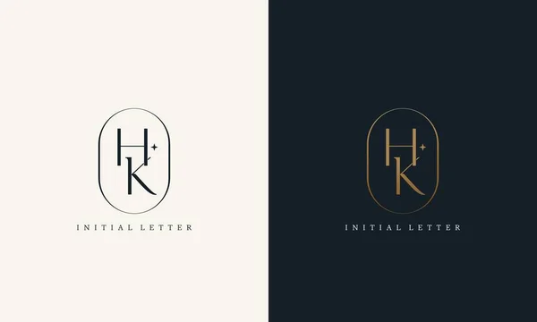 Premium Logo Monogram Gold Circle Frame Luxury Initials Design Minimal Stock Vector by ©Ireiru ...