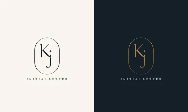 Premium Logo Monogram Gold Circle Frame Luxury Initials Design Minimal Stock Vector by ©Ireiru ...