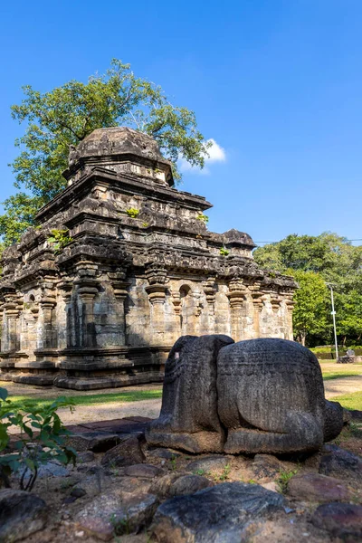 Sri Lanka. The ancient city of Polonnaruwa. Royal Palace of the great ...