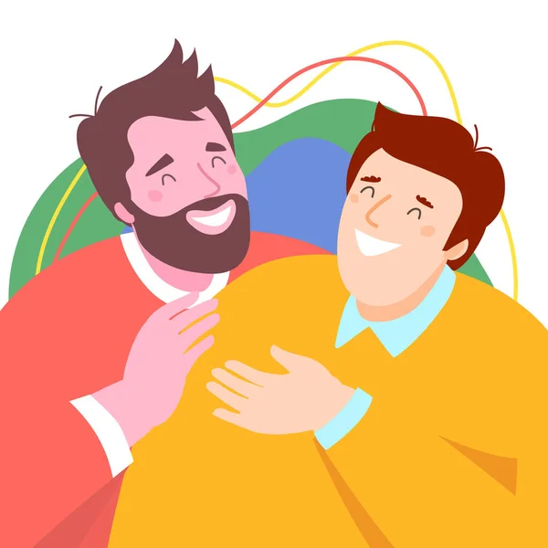 7,157,937 Cartoon two men Vector Images | Depositphotos