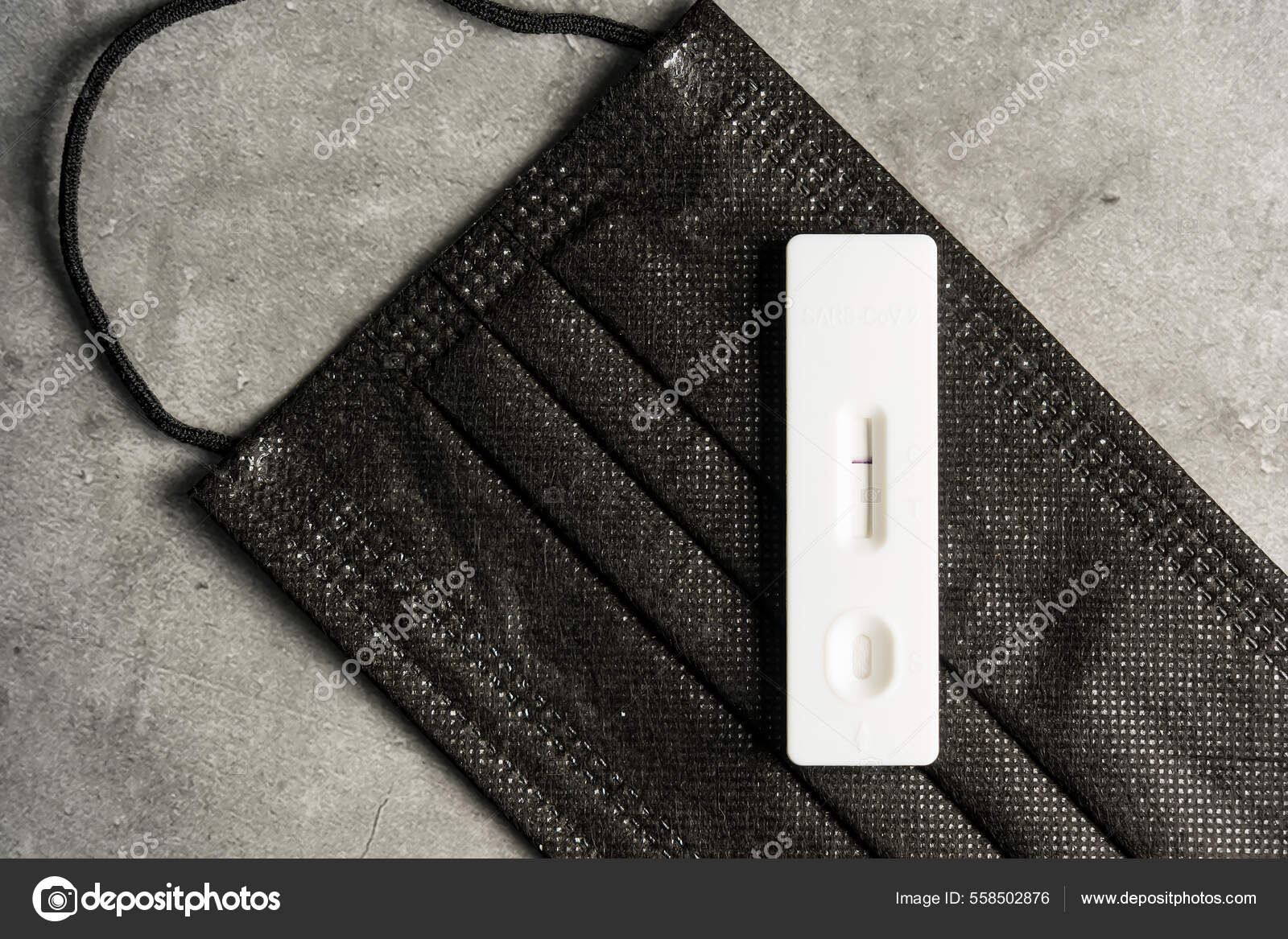 Rapid Antigen Test Kit Negative Result Swab Covid Testing Coronavirus ...