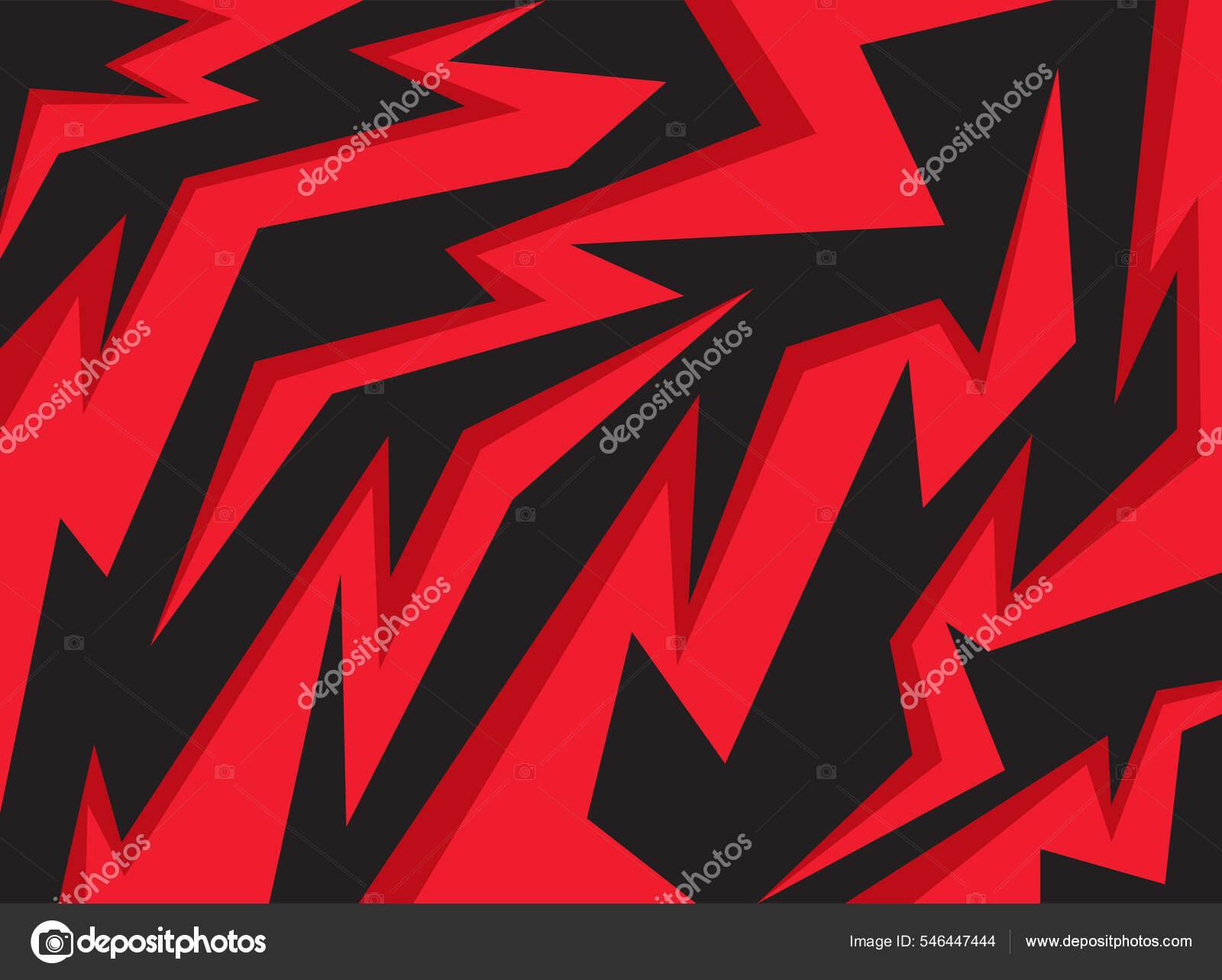 Abstract Background Red Sharp Zigzag Line Pattern Stock Vector by ©galihprihatama 546447444